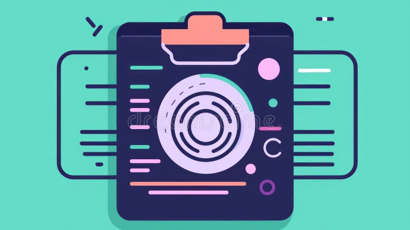 A Clipboard Icon Representing the Copying and Pasting of Data Created ...