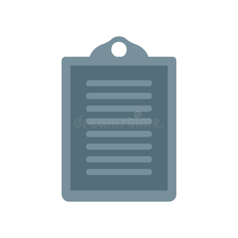 Clipboard Icon Vector Sign and Symbol Isolated on White Background ...