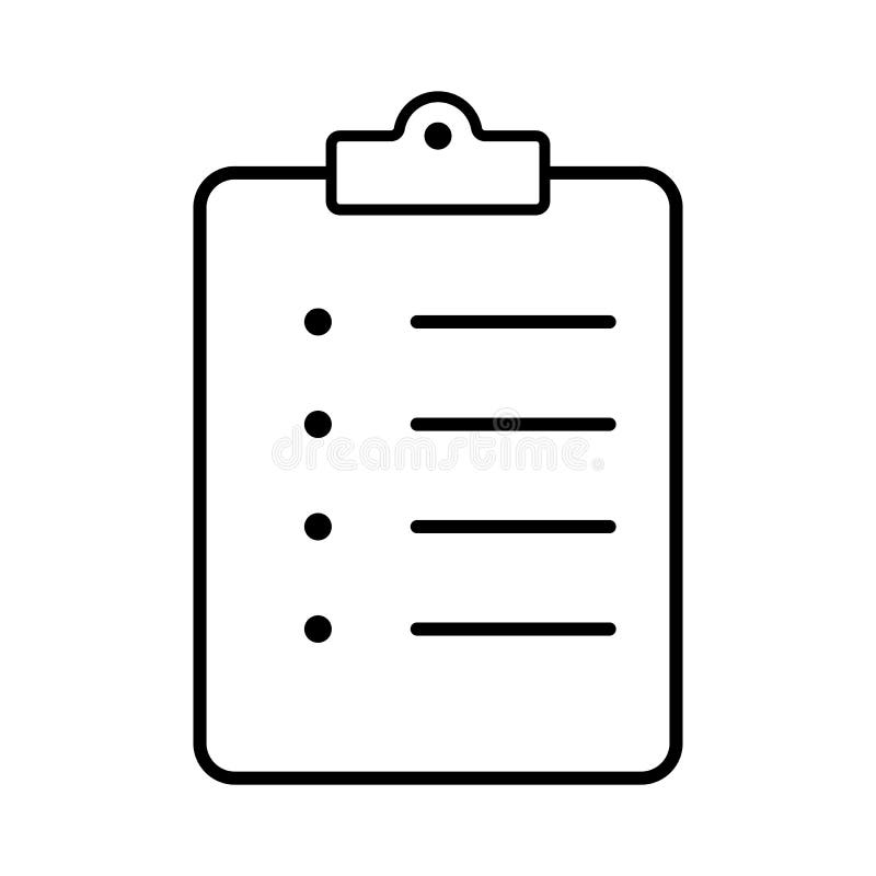 Clipboard And Pen Line And Glyph Icon. Document With Pen Vector ... Clipboard And Pen Line And Glyph Icon. Document With Pen Vector ...
