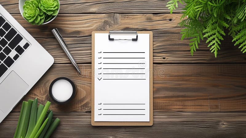 A Clipboard with a List of Things To Do Next on it, AI Stock Photo ...