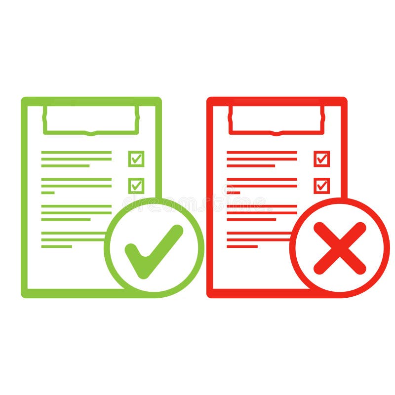 Ticked Items Stock Illustrations – 70 Ticked Items Stock Illustrations ...