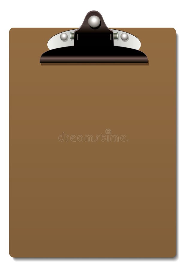 Vector Clipboard Square Icon Stock Vector - Illustration of binder ...