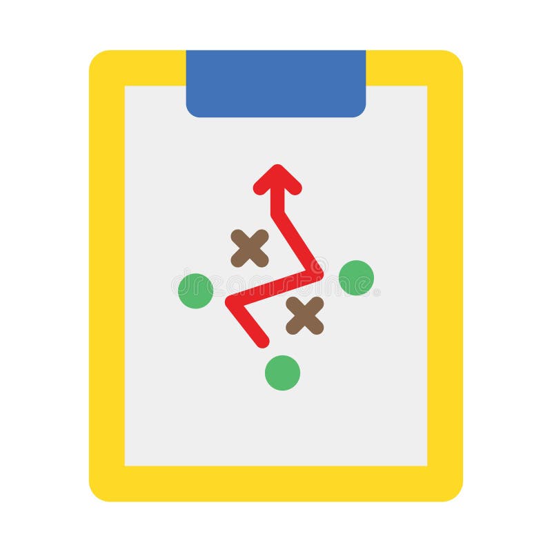 Clipboard, Plan Vector Icon Which Can Easily Modify Stock Illustration ...