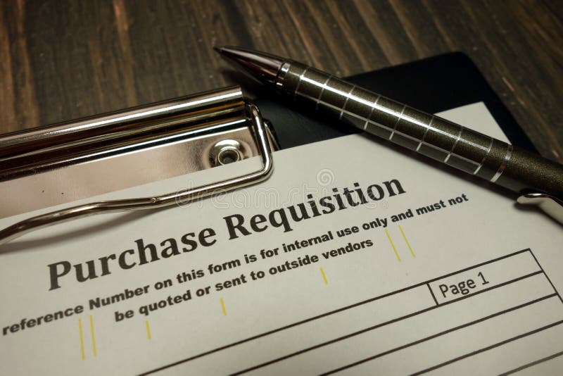 PR - Purchase Requisition Text Stock Image - Image of manager ...