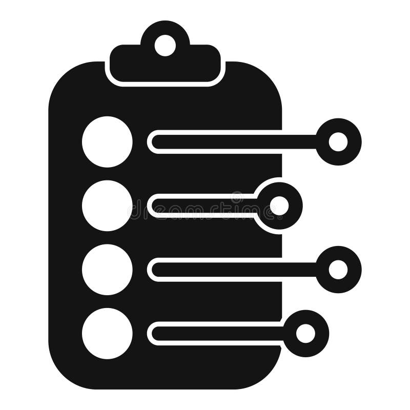 Clipboard Showing Project Management with Planning Tasks Icon Stock ...