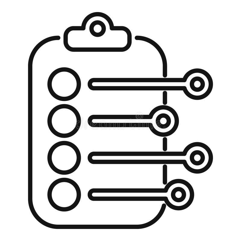 Clipboard Showing Project Management Timeline with Milestones Stock ...