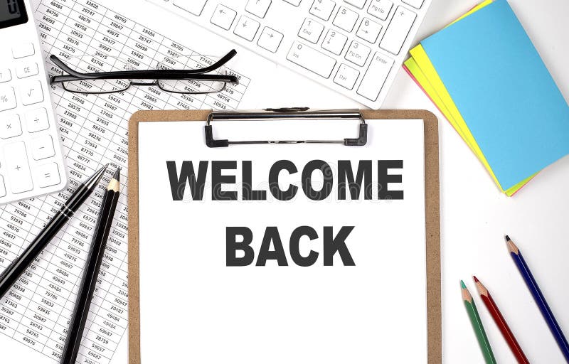 197 Welcome Back Computer Stock Photos - Free & Royalty-Free Stock ...
