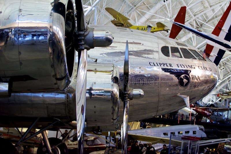 Clipper Flying Cloud editorial image. Image of plane - 48811430