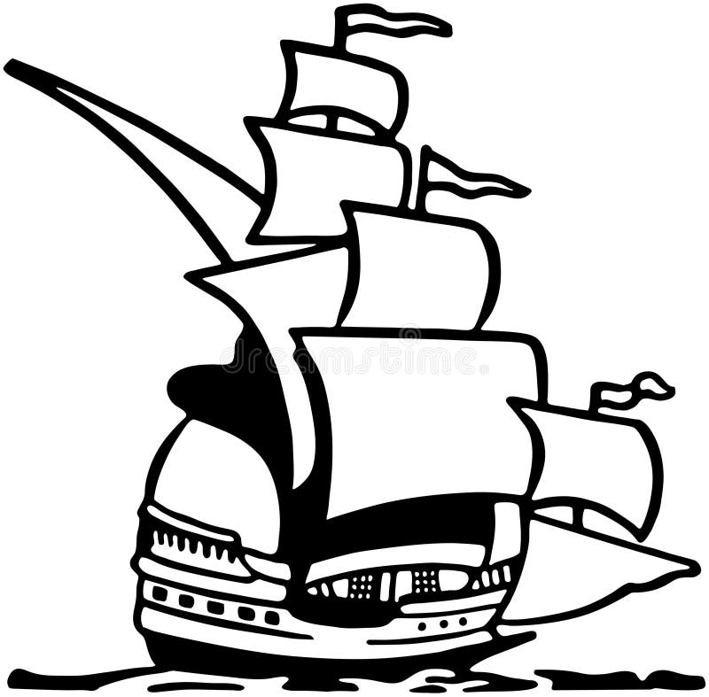 Clipper Ship Clip Art Stock Illustrations – 25 Clipper Ship Clip Art ...