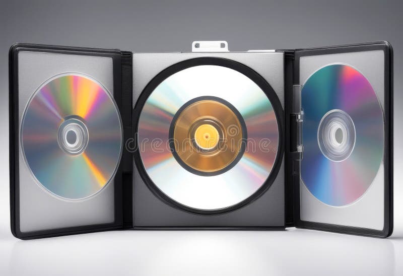 Clipping Path Case White Dvd Open Cd Audio Background Backup Black ...