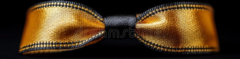 Clipping Path for Shiny Gold Ribbon Isolated on White Stock Image ...