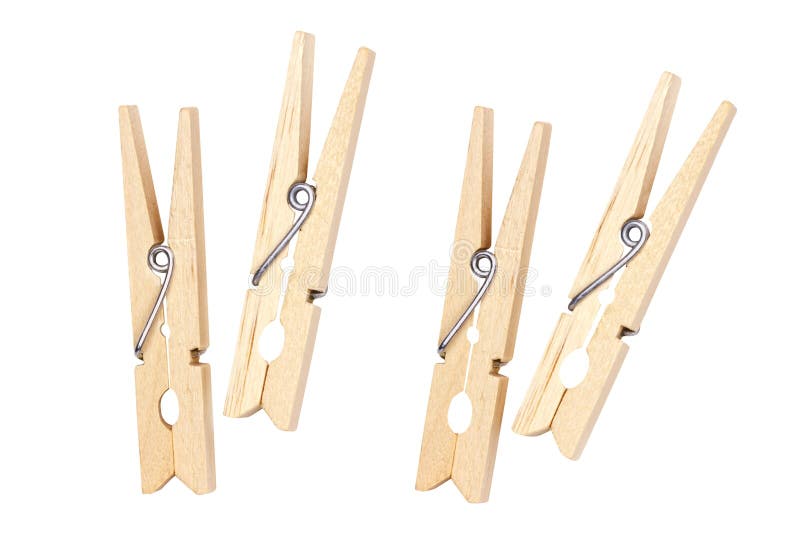 Clips de la ropa imagen de archivo. Imagen de housework - 14318857