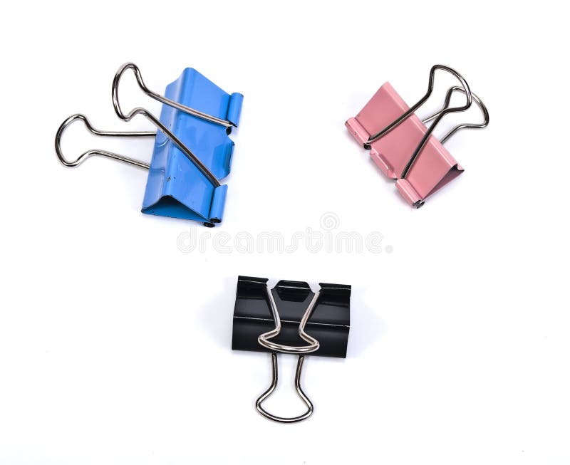 Clips stock photo. Image of papers, writing, color, office - 58509876