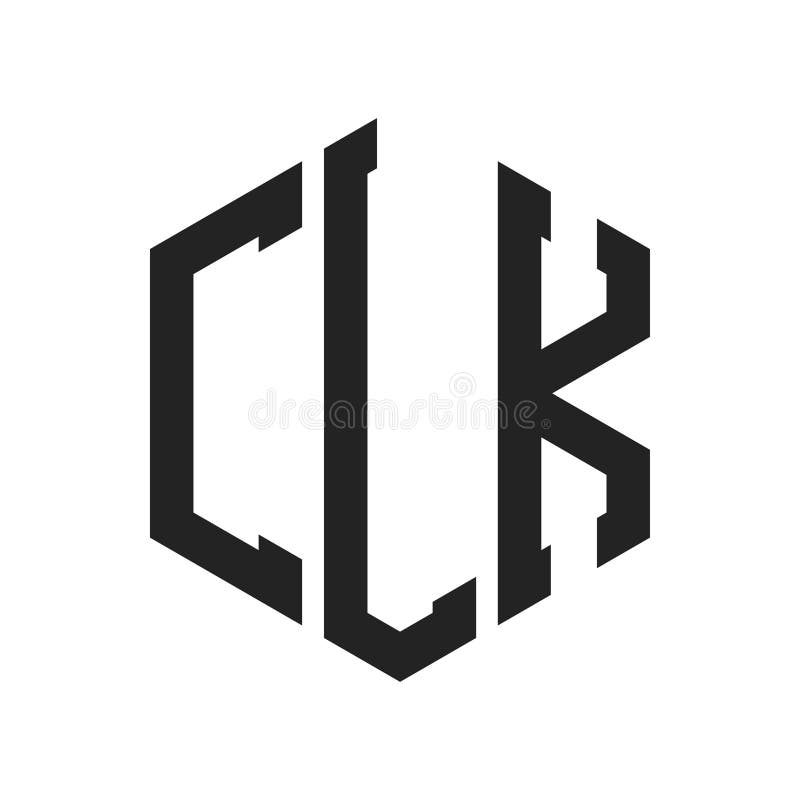 CLK Logo Design. Initial Letter CLK Monogram Logo Using Hexagon Shape ...