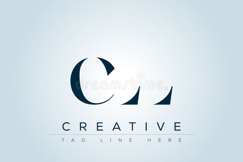 CLL abstract letter logo stock vector. Illustration of technology ...