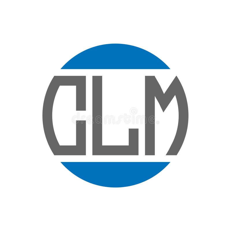 CLM Letter Logo Design on White Background. CLM Creative Initials ...