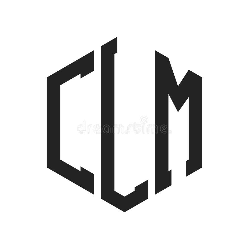 CLM Logo Design. Initial Letter CLM Monogram Logo Using Hexagon Shape ...