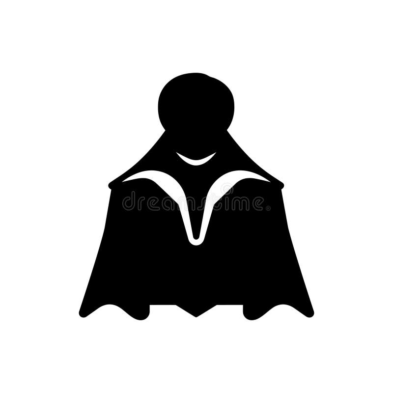 Cloak mantle vampire icon stock vector. Illustration of costume - 306213331
