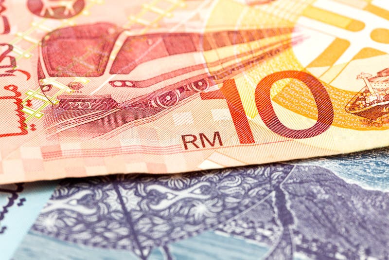 Cloase-up of Malaysian Ringgit Bank Notes Stock Photo - Image of crash ...