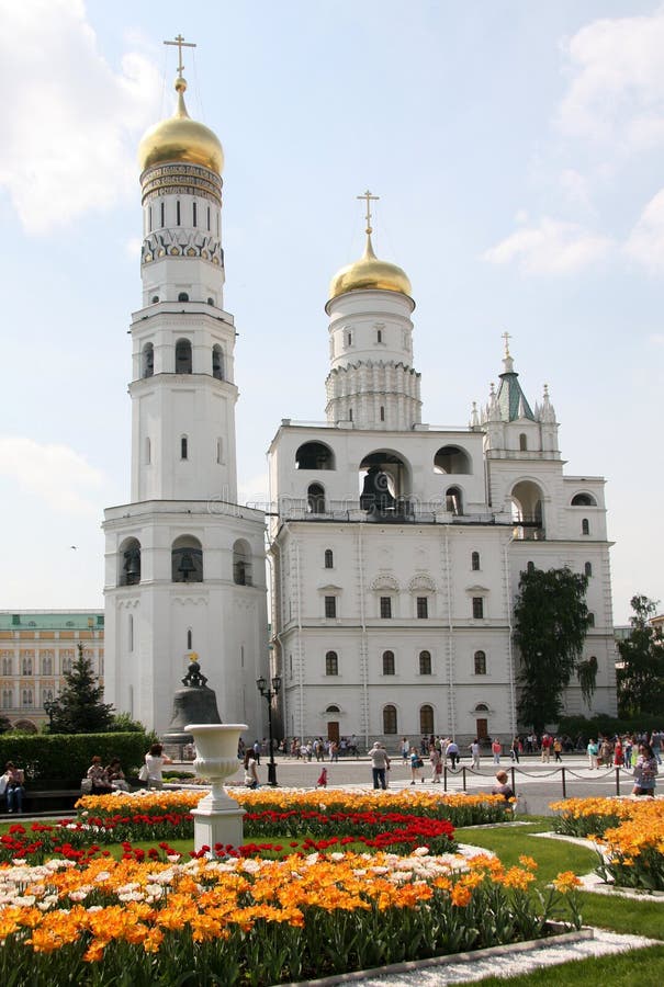 Cloche-tour D'Ivan Le Grand Dans Kremlin Image stock - Image du ressort ...