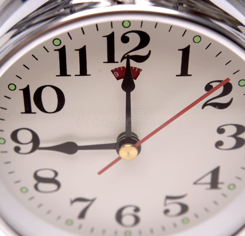 Nine O Clock Alarm stock image. Image of nine, awaken - 17959383 Nine O Clock Alarm stock image. Image of nine, awaken - 17959383