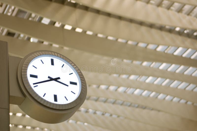 Clock stock photo. Image of time, architecture, line - 13084404
