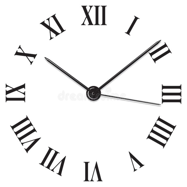 Clock stock vector. Illustration of hand, slow, clock - 13258302