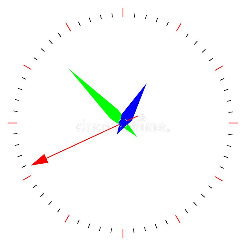 Telling Time Worksheet. Write the Time Shown on the Clock Stock Vector ...
