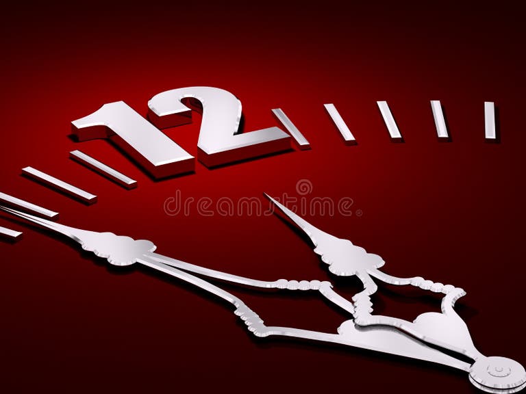 Red Clock Face Stock Illustrations – 8,136 Red Clock Face Stock ...