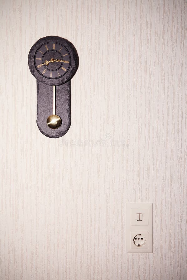 Clock stock image. Image of hands, switch, energy, outlet - 22320645