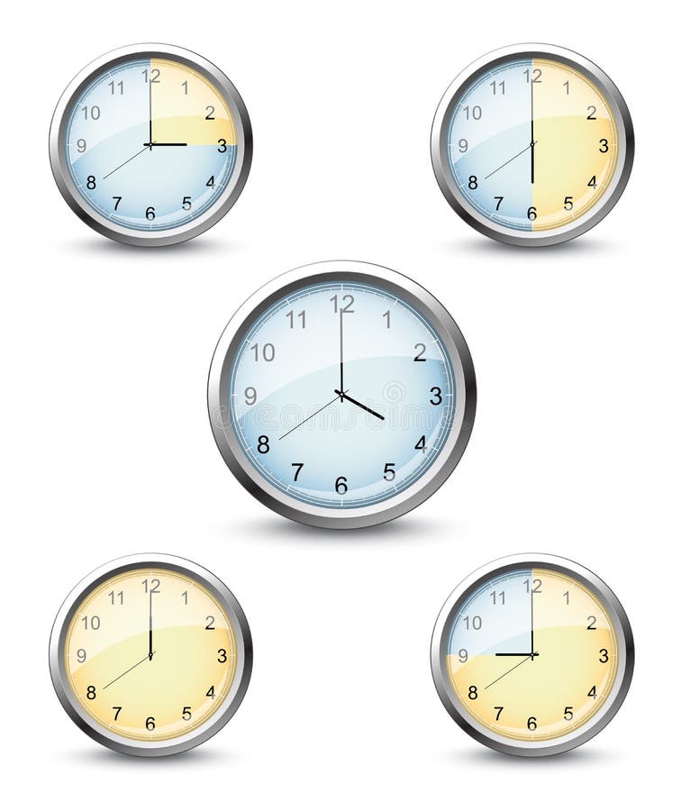 Quarter Clocks Stock Illustrations – 38 Quarter Clocks Stock ...