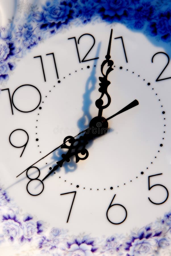 CLOCK - Midnight time stock image. Image of timepiece - 1104601