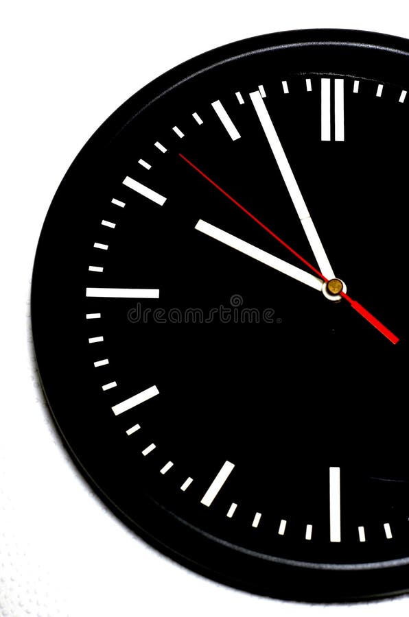 Time 7 o clock stock image. Image of night, contrast, hour - 1782095
