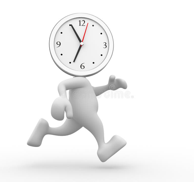 Clock Man Running Stock Illustrations – 2,801 Clock Man Running Stock ...