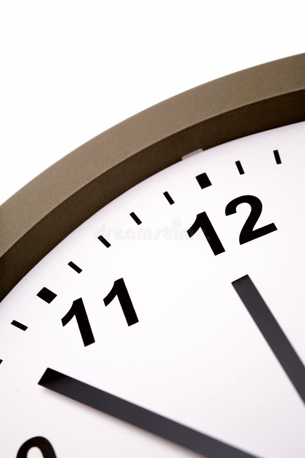 Clock stock photo. Image of clock, countdown, midday, studio - 4292496