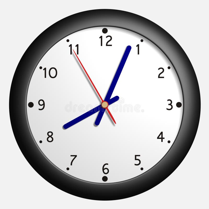 Half hour stock illustration. Illustration of render, minute - 473695