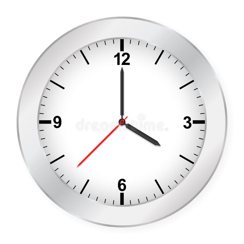 Blank Clock (without Needles) Stock Illustration - Illustration of ...