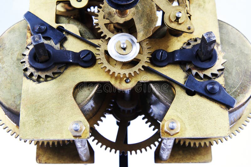 Internal clock mechanism stock photo. Image of gears - 31910204