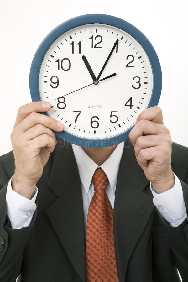 Clock stock image. Image of hands, holding, manager, orange - 899515
