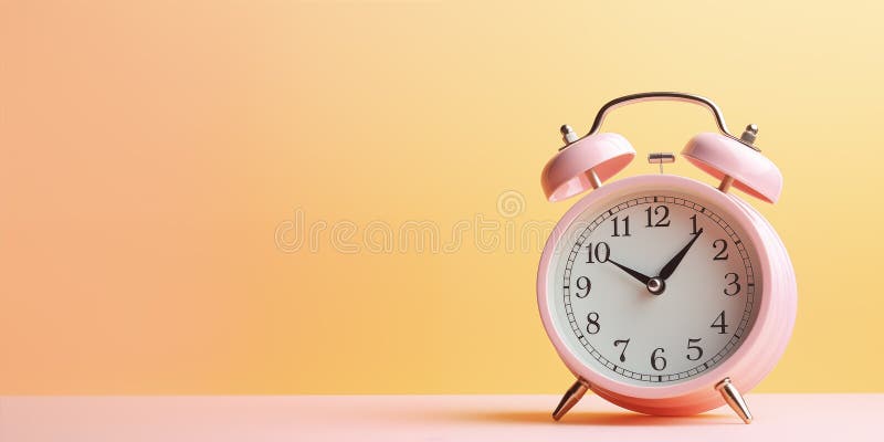 Clock, Alarm Clock, Good Morning Stock Illustration - Illustration of ...