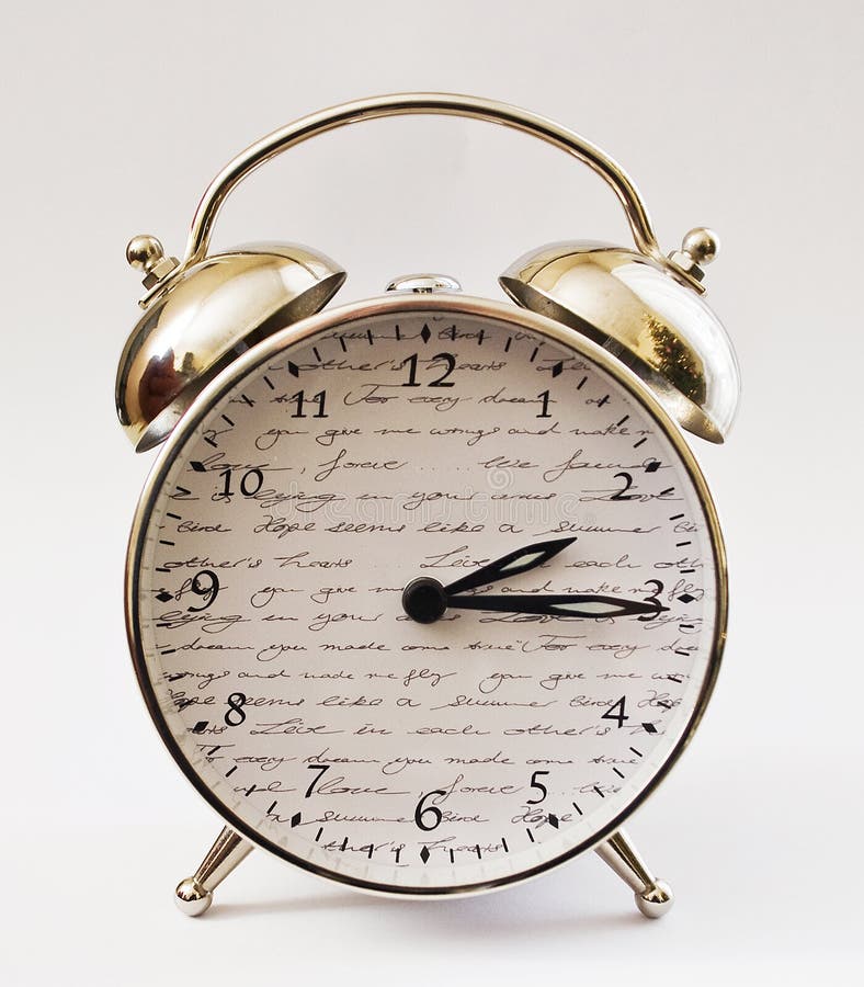 Clock Alarm Clock Tenth Hour Stock Image - Image of clock, reminder ...