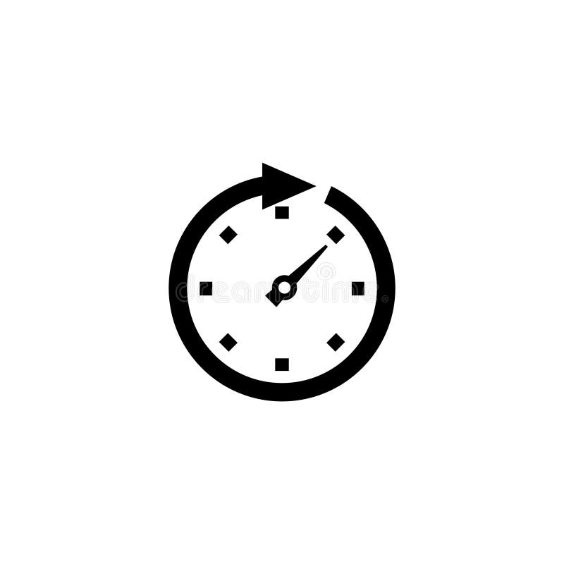 Backwards Clock Arrow Set Stock Illustrations – 72 Backwards Clock ...