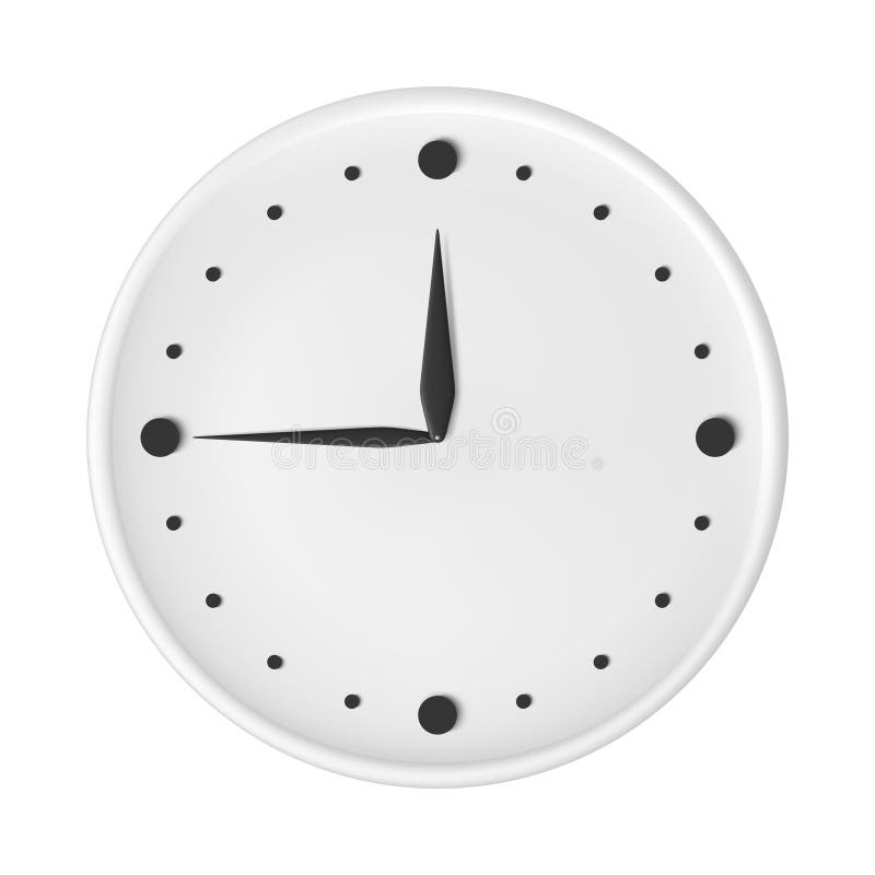 Clock with arrows. stock vector. Illustration of simple - 211445425