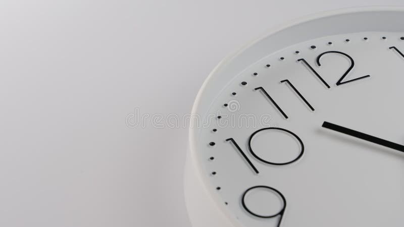 Fast Turning Clock Hands in the Blue Clock. Stock Video - Video of time ...