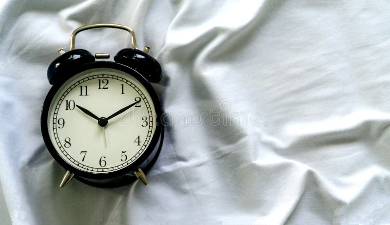 Clock in bed room stock image. Image of clock, classic - 122042031