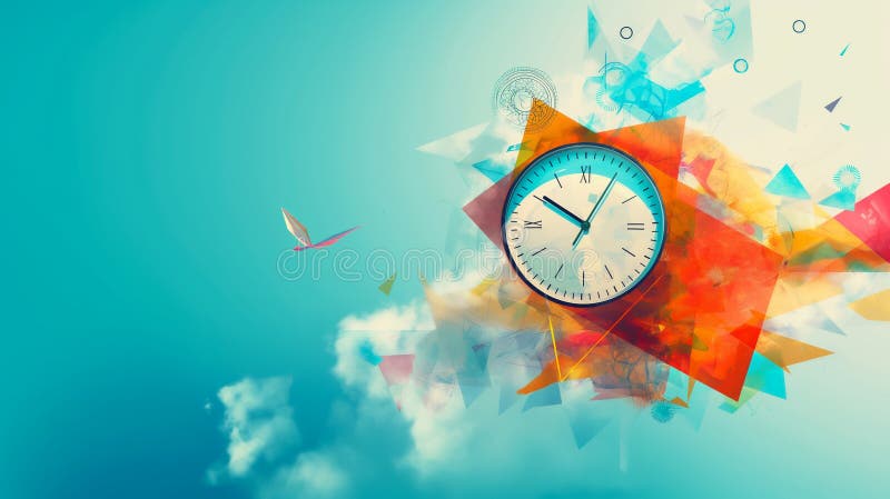 A Clock Breaks Free from Geometric Constraints, Merging with the Sky ...