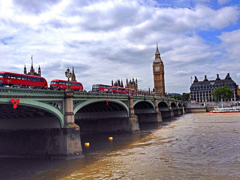 Big ben editorial photo. Image of clock, traffic, bridge - 107077401