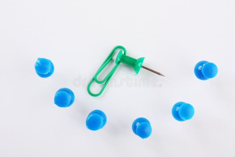 Clock of Buttons and Paper Clips Stock Image - Image of work, watches ...
