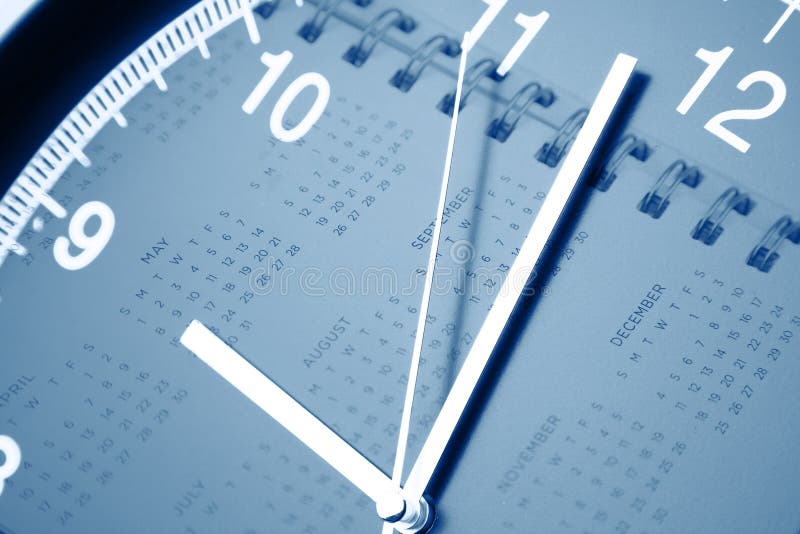 Clock and calendar stock photo. Image of countdown, month - 274000876