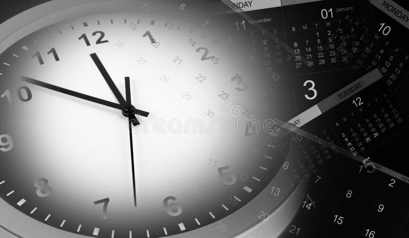 Clock and Calendars stock photo. Image of concept, timekeeping - 40831614